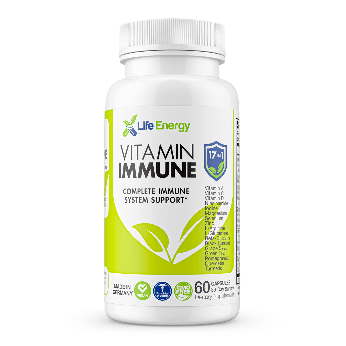 Vitamin Immune, 17-in-1 Immune Booster – Life Energy Vitamins